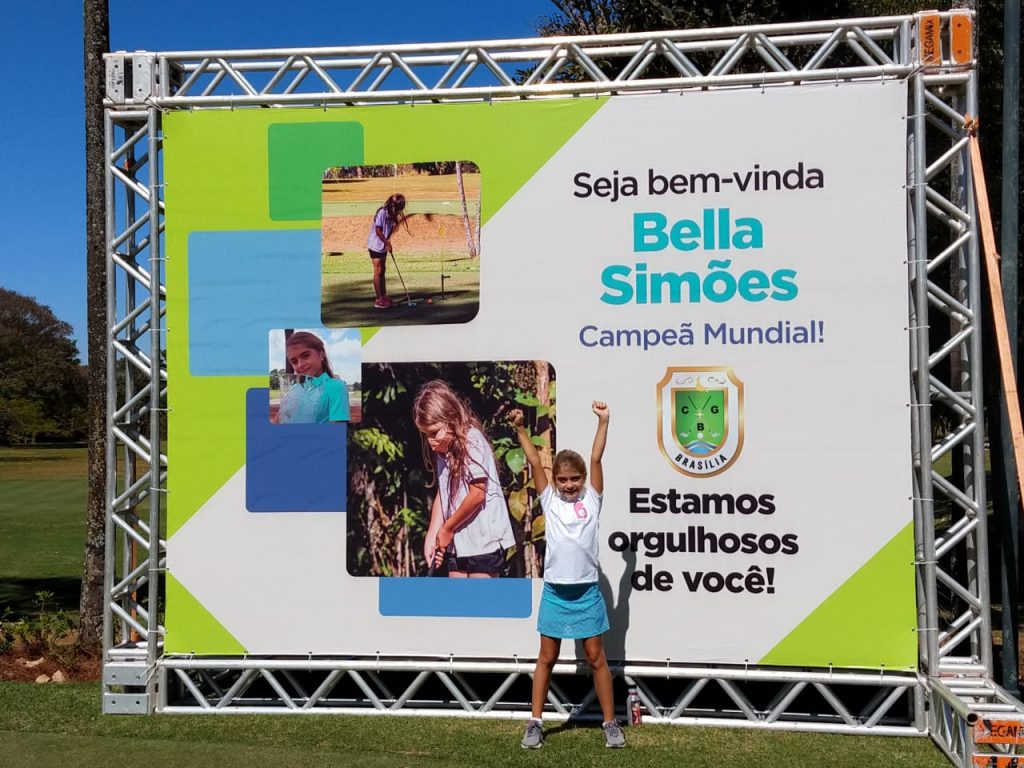 Aos 6 anos, brasiliense Bella Simões é campeã de torneio mundial de ...
